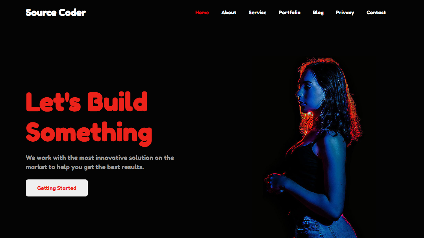 Portfolio Website Template HTML And CSS